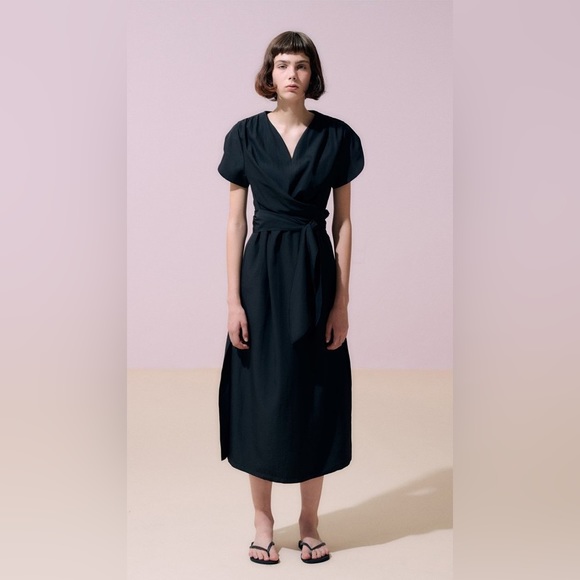 Neul | Dresses | Neul Sweetheart Swallowtail Soft Dress In Black | Poshmark